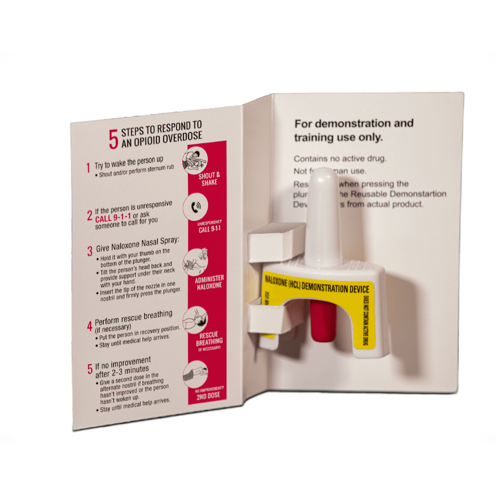 Naloxone Nasal Spray Training Device – Focus Health